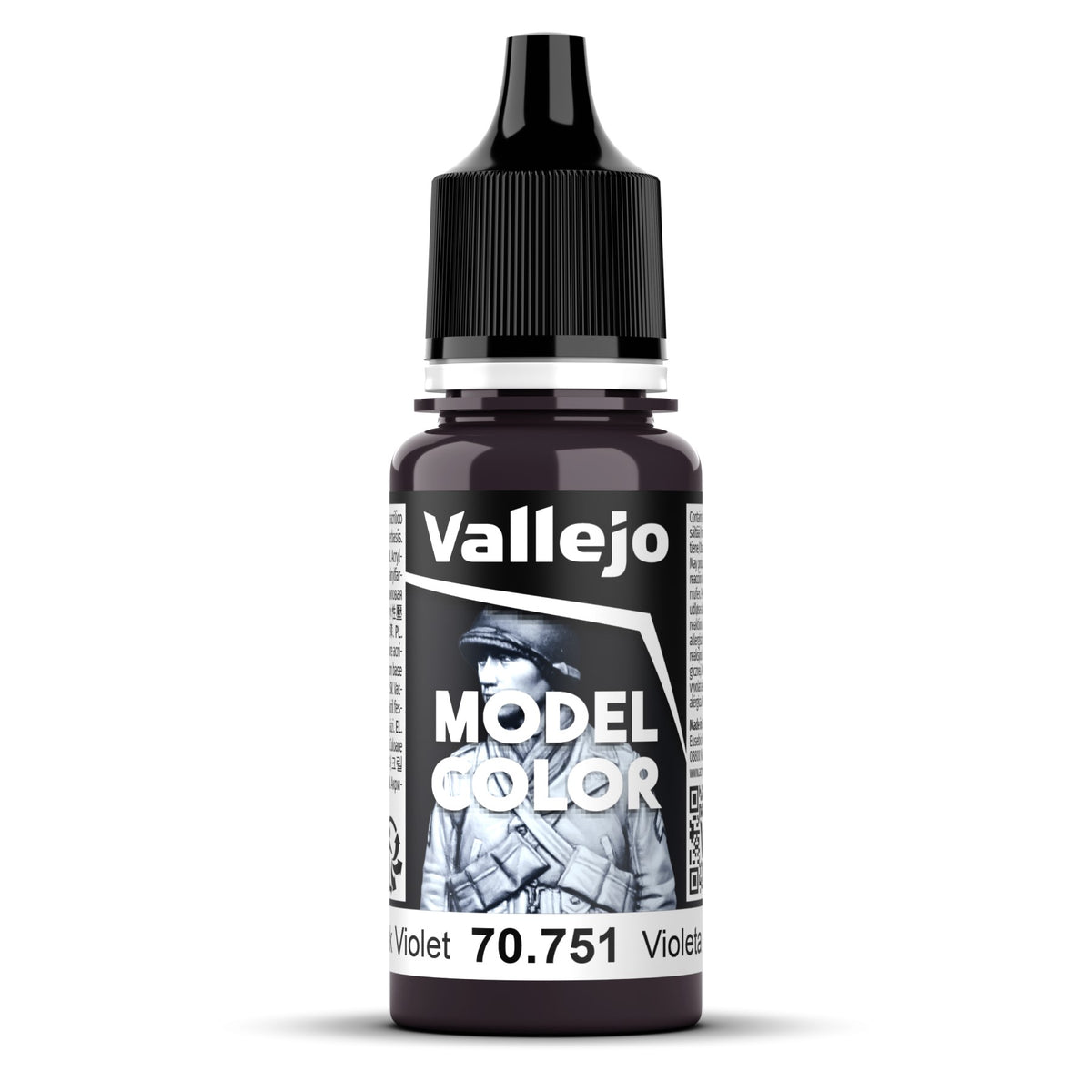 Vallejo - Model Colour - Black Violet 18ml — WarGamers Hub