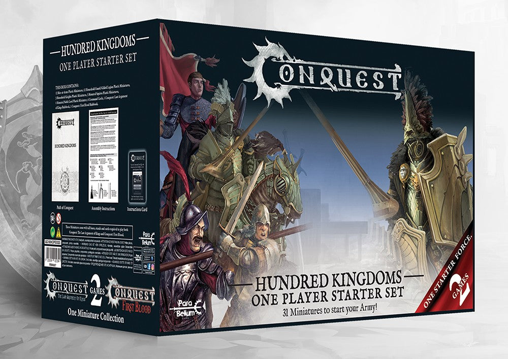 Conquest - Hundred Kingdoms: Conquest 1 player Starter Set | Conquest ...