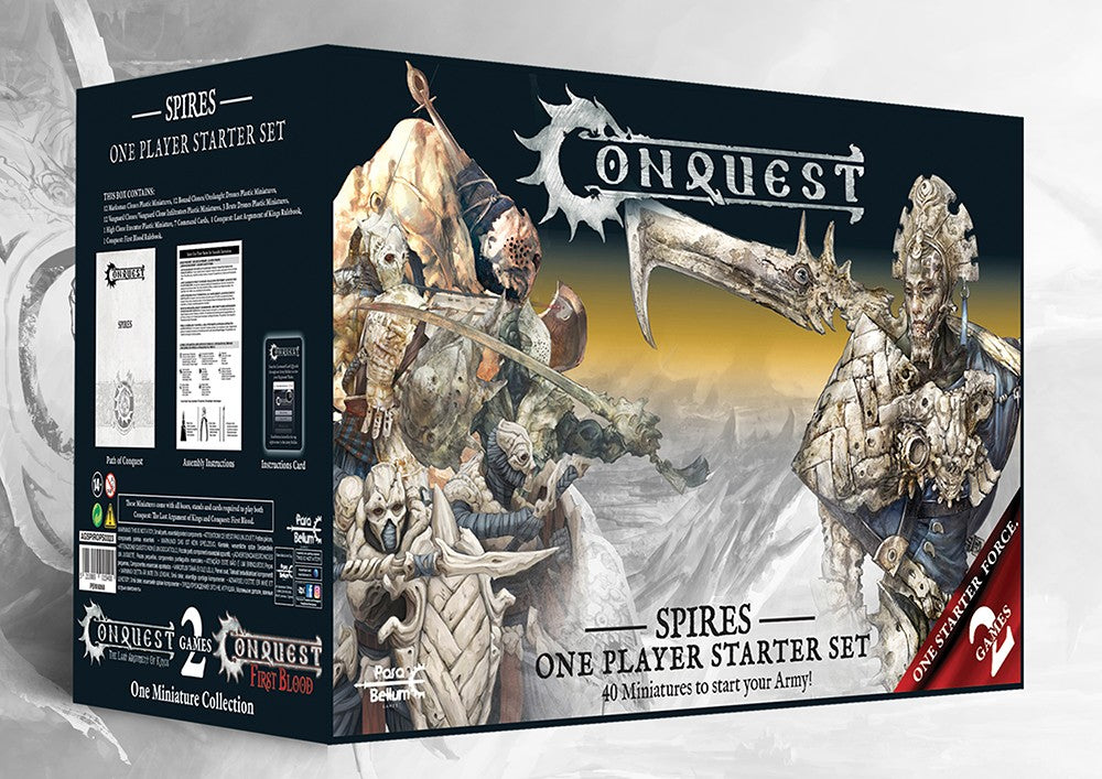 Conquest - Spires: Conquest 1 player Starter Set | Conquest | WarGamers Hub