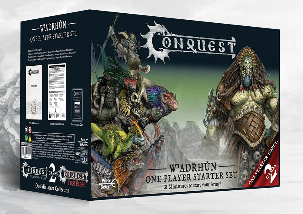 Conquest - W’adrhŭn: Conquest 1 player Starter Set | Conquest ...