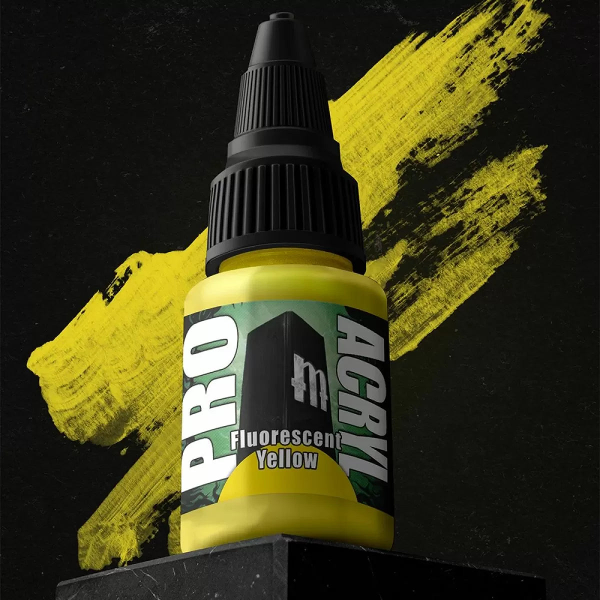 Monument Pro Acryl - Fluorescent Yellow 22ml — WarGamers Hub