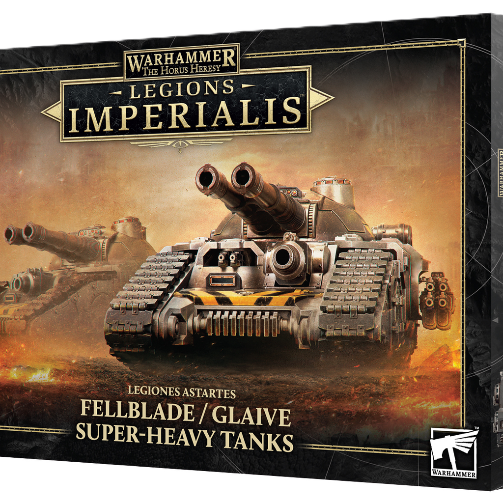 Legion Imperialis: Fellblade/Glaive Super-Heavy Tanks – WarGamers Hub