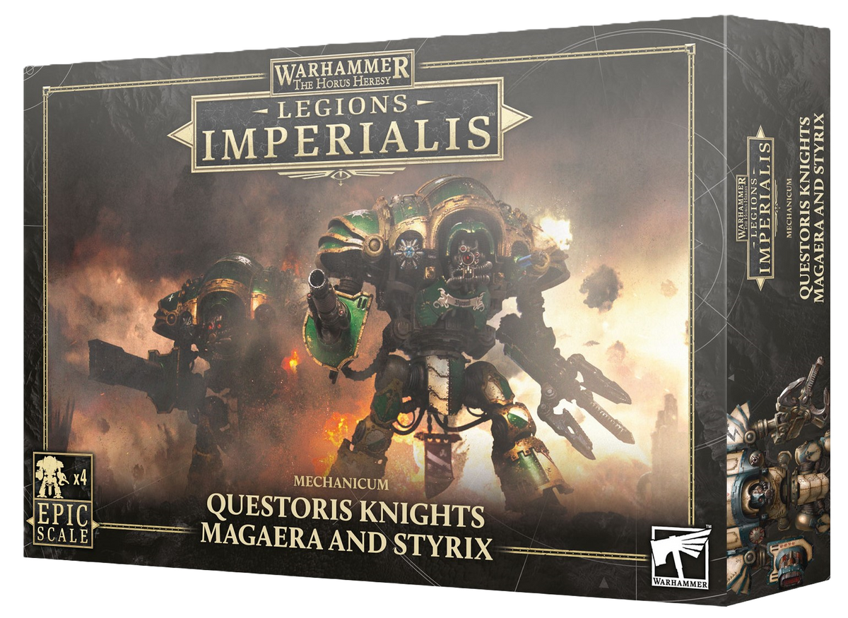 Legion Imperialis: Mechanicum Questoris Knights Magaera/Styrix ...