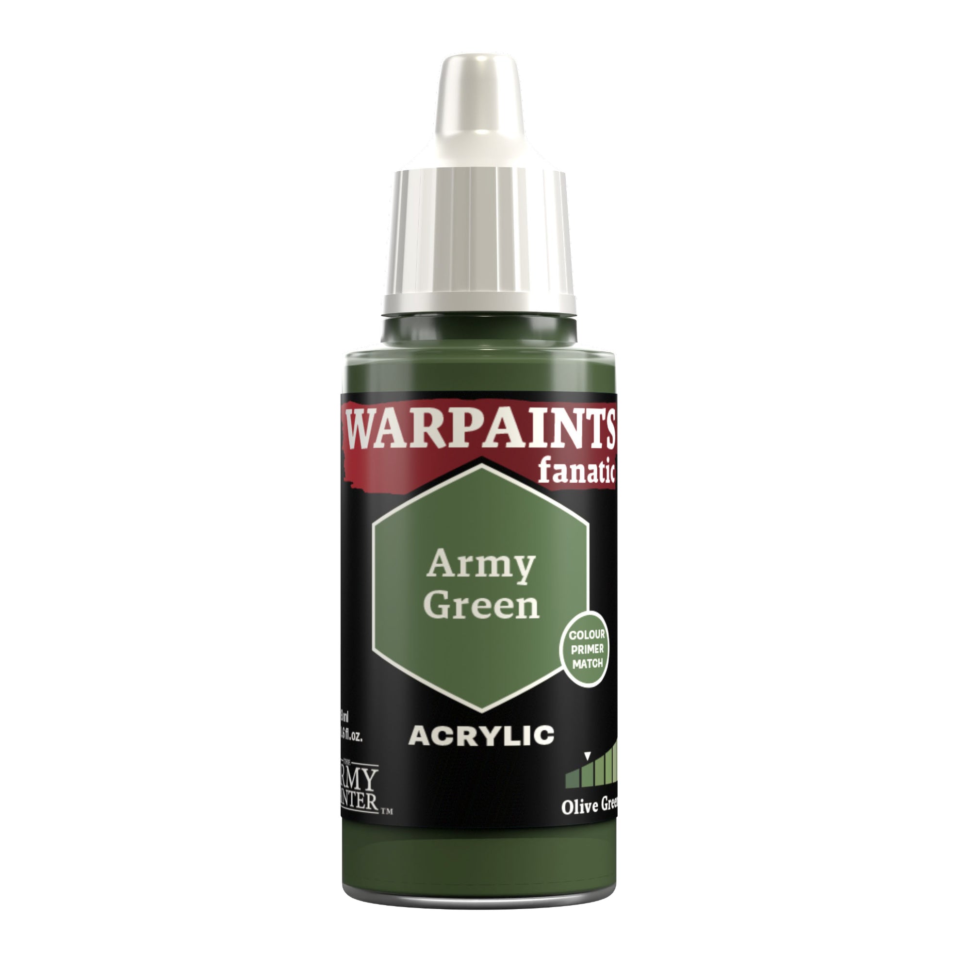Army Painter - Warpaints Fanatic - Army Green 18ml — WarGamers Hub