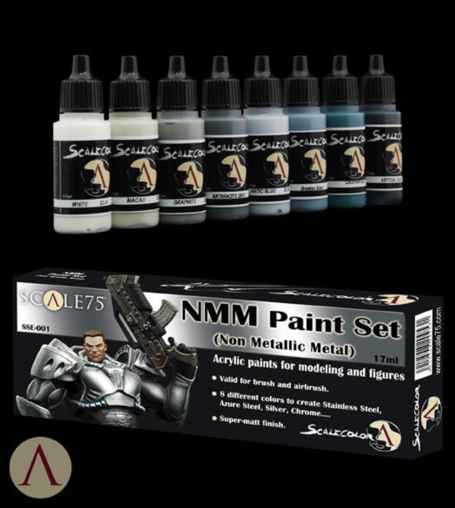 Scale 75 Scalecolor NMM Steel Paint Set — WarGamers Hub