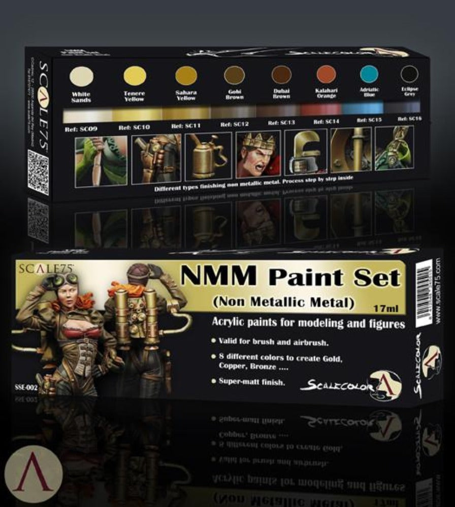 Scale 75 Scalecolor NMM Gold and Copper Paint Set — WarGamers Hub