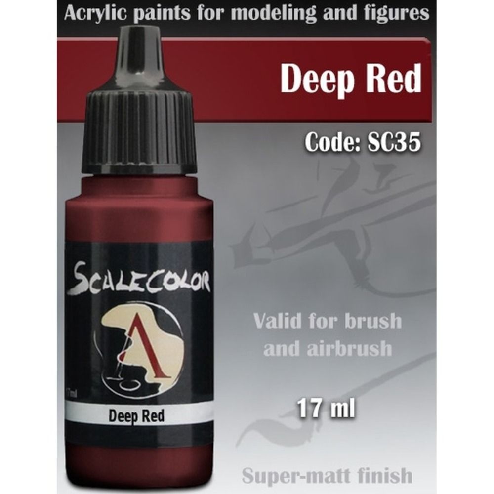 Scale 75 Scalecolor Deep Red 17ml — WarGamers Hub